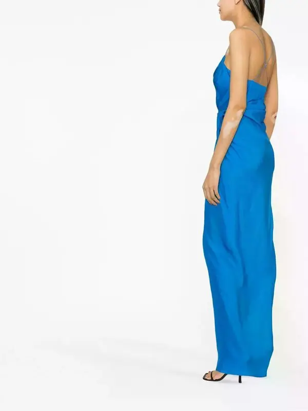 Gauge81 Shiroi Draped Maxi Dress