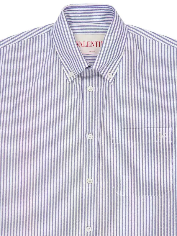 Valentino Garavani Vlogo-embroidered Shirt