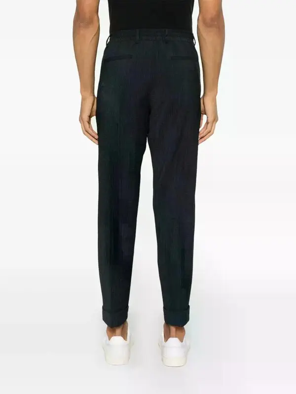 D4.0 Seersucker Trousers In Oxford