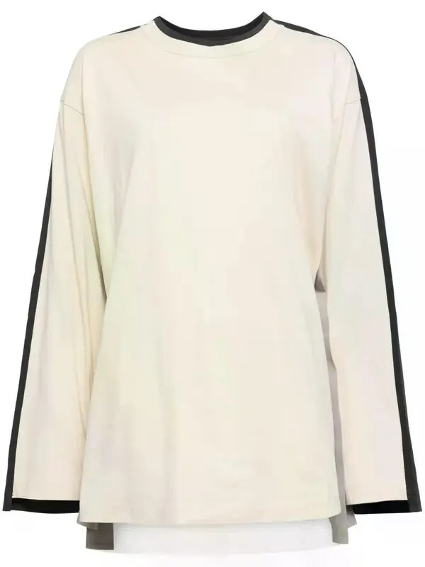 JNBY Patchwork Long-sleeved T-shirt