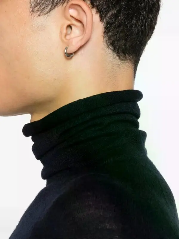 ROBERTO COLLINA High-neck Merino Wool Blend Sweater