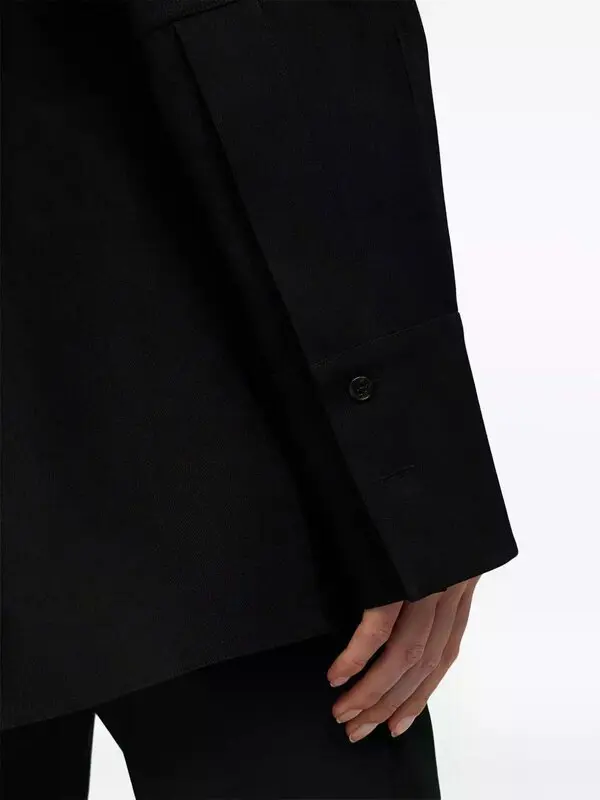 JIL SANDER Wool Gabardine Shirt