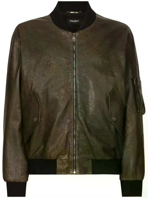 Dolce & Gabbana Leather Jacket