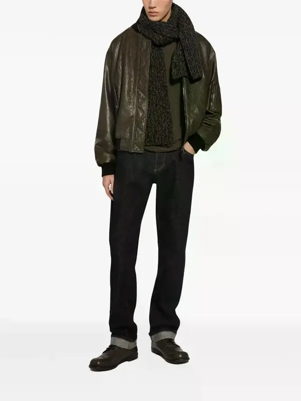 Dolce & Gabbana Leather Jacket