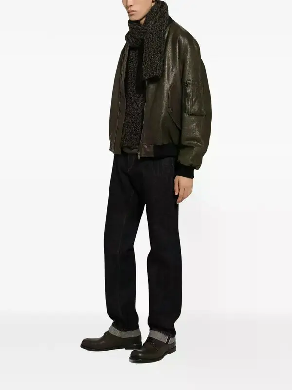 Dolce & Gabbana Leather Jacket