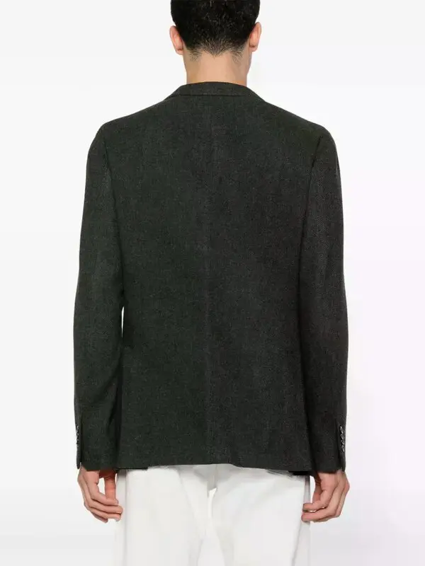 Boglioli Single-breasted Blazer - Green