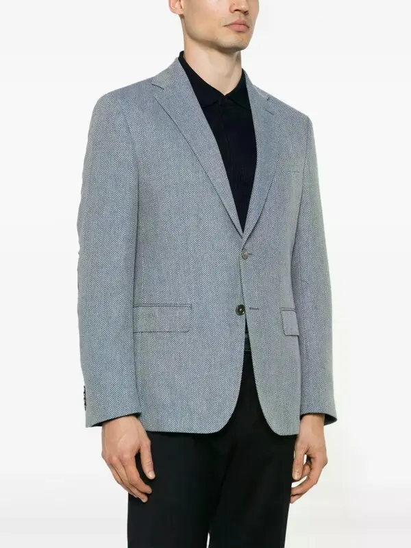 BOSS Chevron-pattern Blazer