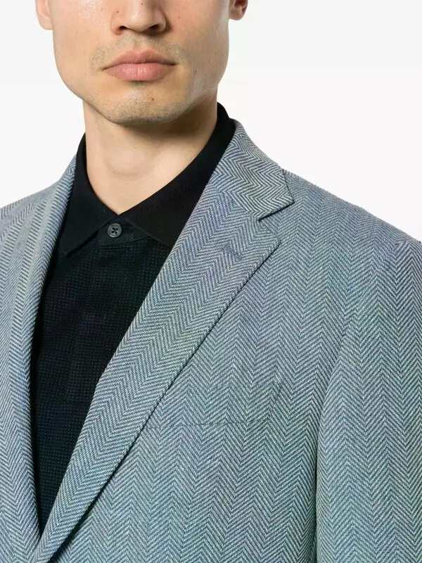 BOSS Chevron-pattern Blazer