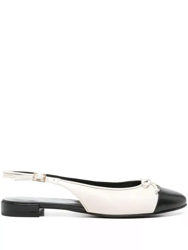 Tory Burch Cap-toe Slingback Ballet Flats