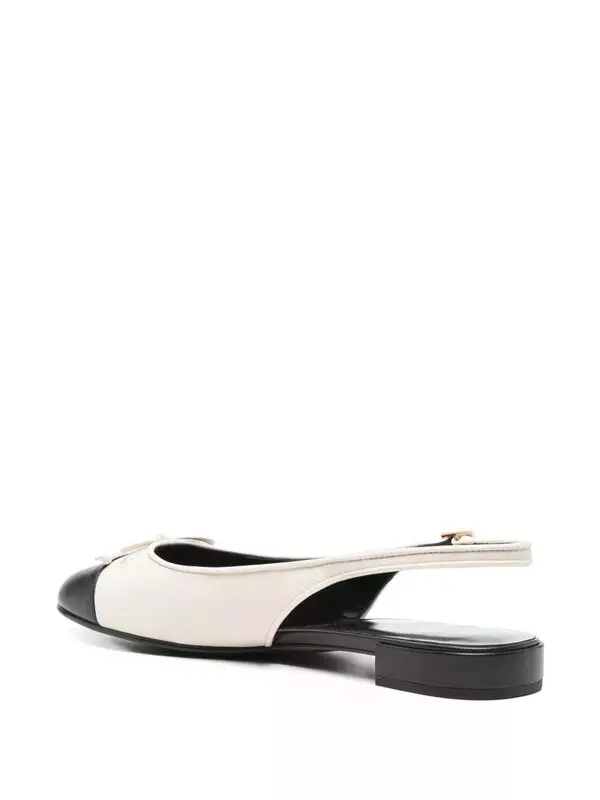 Tory Burch Cap-toe Slingback Ballet Flats