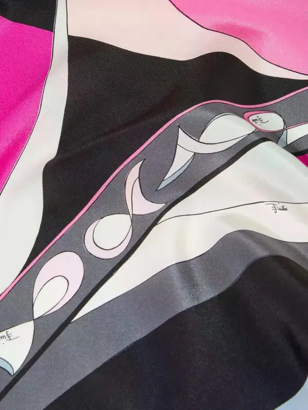 Emilio Pucci Pesci-print Scarf