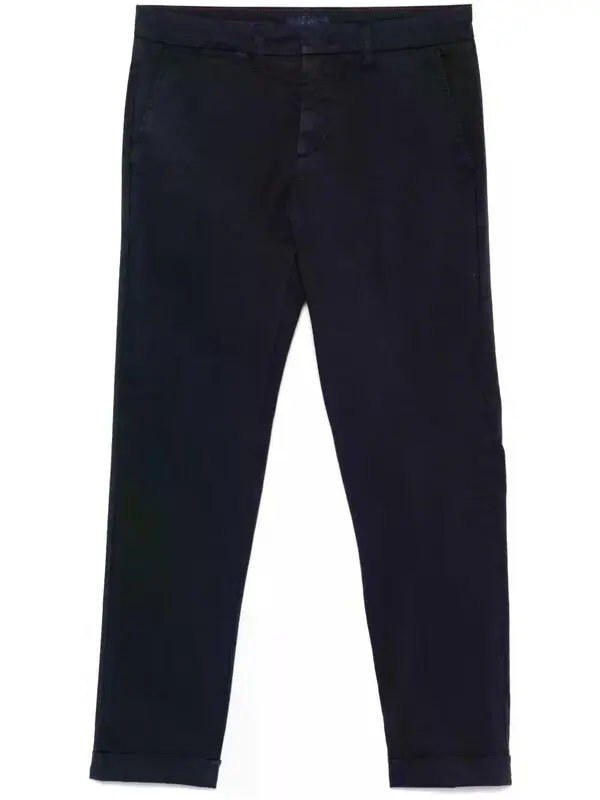 FAY Tapered Trousers - Blue