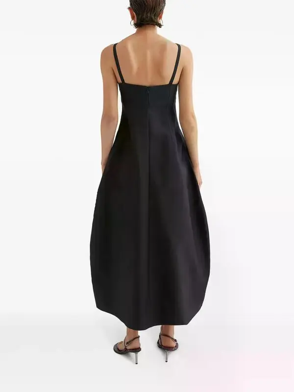 JIL SANDER Bustier-style Midi Dress