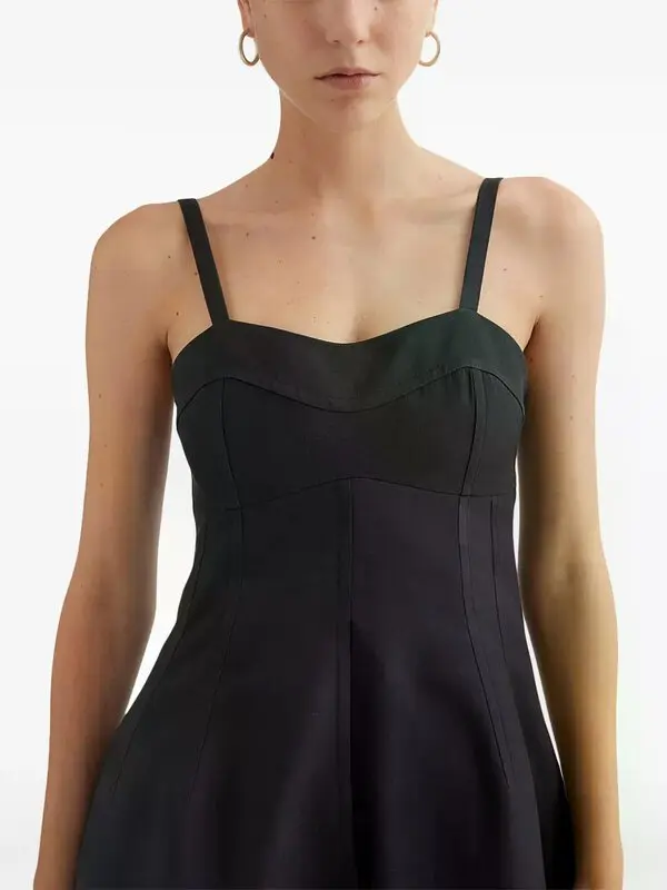 JIL SANDER Bustier-style Midi Dress