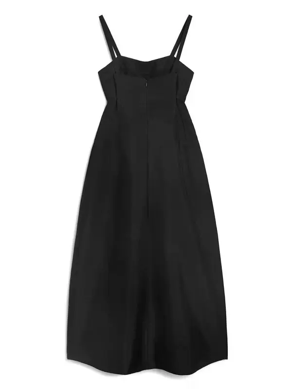 JIL SANDER Bustier-style Midi Dress