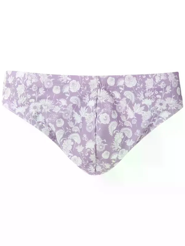 AMIR SLAMA Printed Swim Trunks