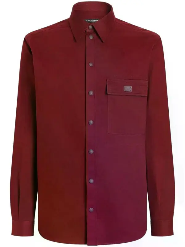 Dolce & Gabbana Logo-plaque Shirt