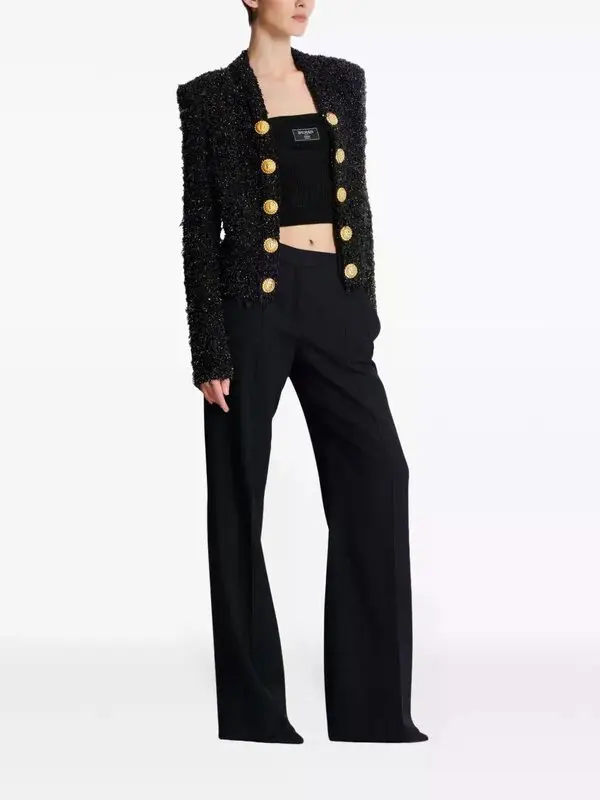 Balmain Edge-to-edge Tweed Jacket