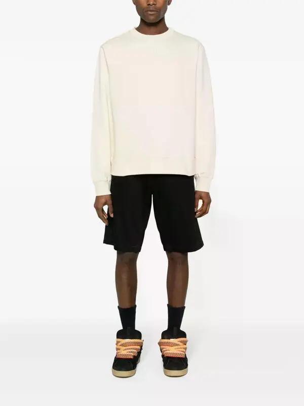 Gcds Logo-embroidered Cotton Sweatshirt