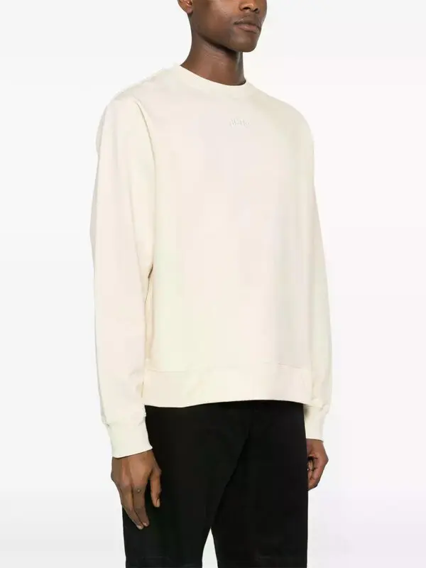 Gcds Logo-embroidered Cotton Sweatshirt