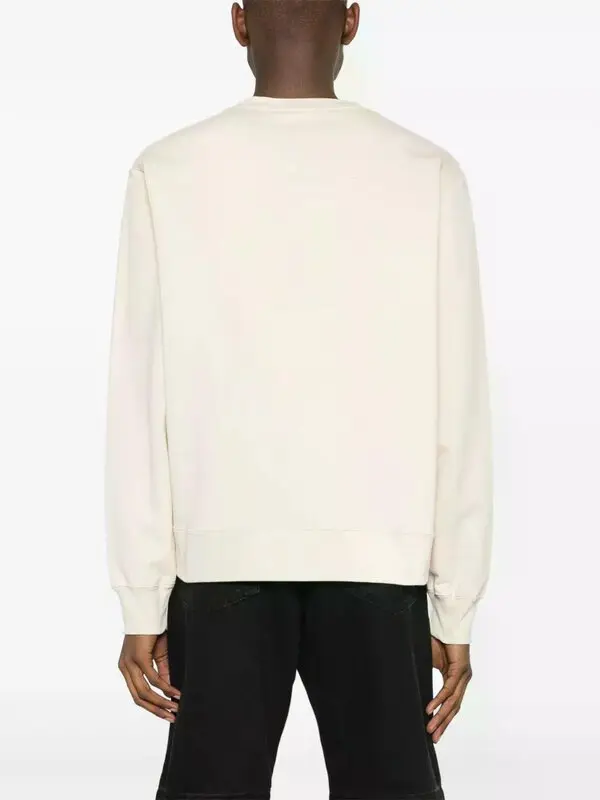 Gcds Logo-embroidered Cotton Sweatshirt