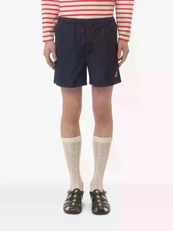 Valentino Garavani Chez Patch Swim Shorts - Blue