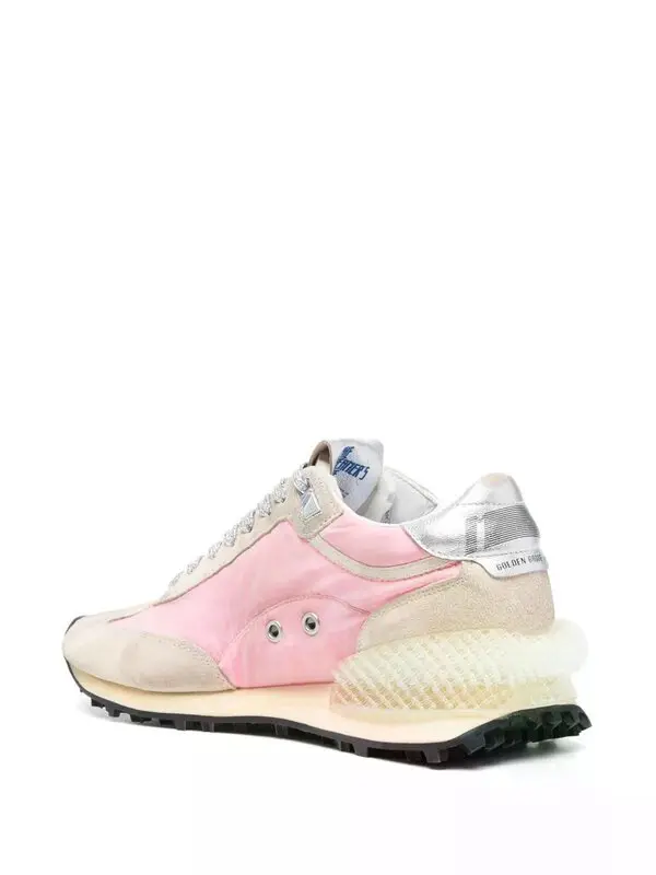 GOLDEN GOOSE Marathon Sneakers With Printed Star - Pink
