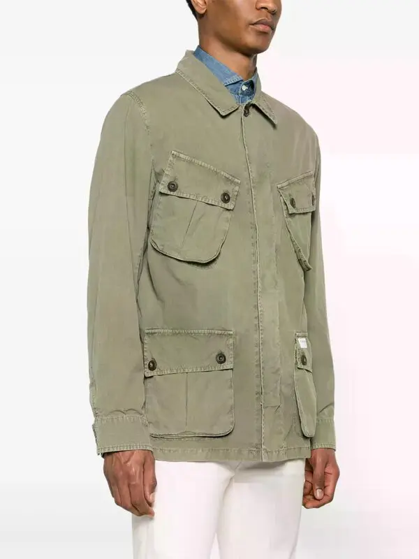 FAY Jungle Cotton Shirt Jacket