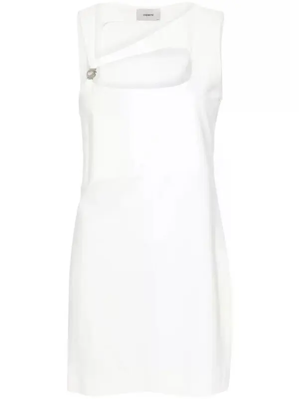 Coperni Cut-out Twill Minidress
