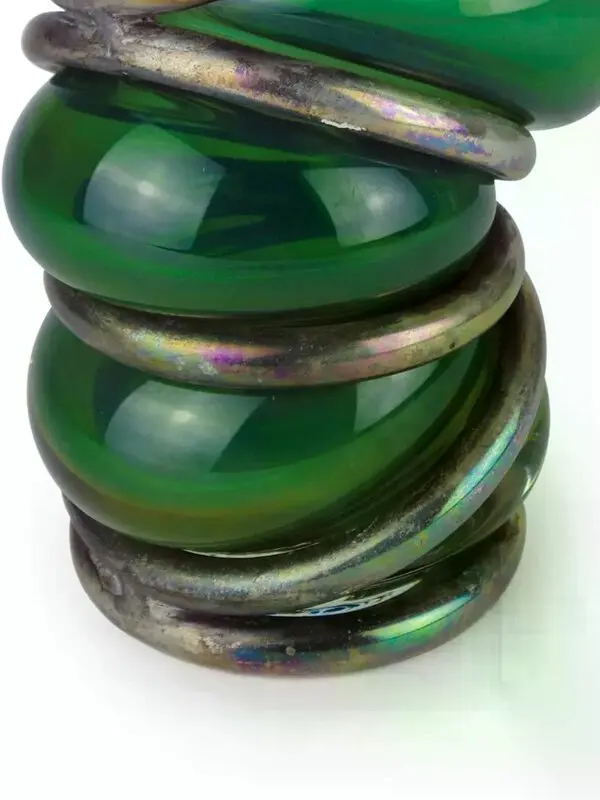 VANESSA MITRANI Chain Ring Asymmetric Vase - Green