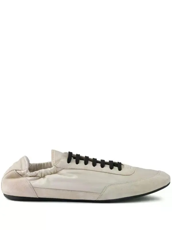Prada Re-nylon Suede Sneakers - Neutrals