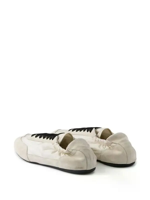 Prada Re-nylon Suede Sneakers - Neutrals