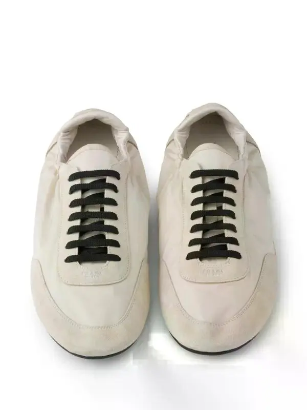 Prada Re-nylon Suede Sneakers - Neutrals