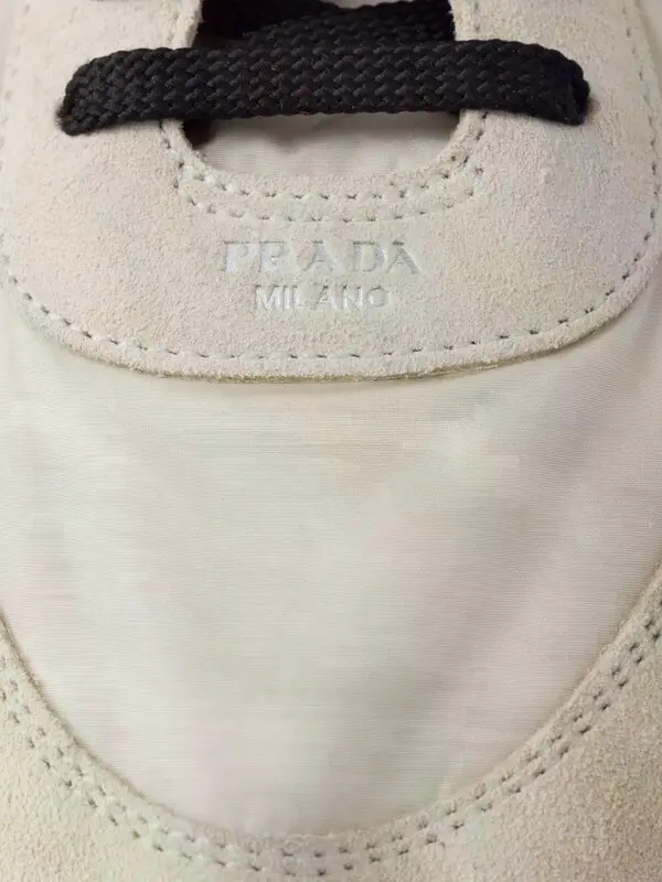 Prada Re-nylon Suede Sneakers - Neutrals