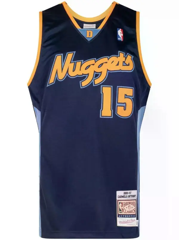 Mitchell & Ness Fanatics Authentic Nba Denver Nuggets 2006 Carmelo Anthony Tank Top - Blue
