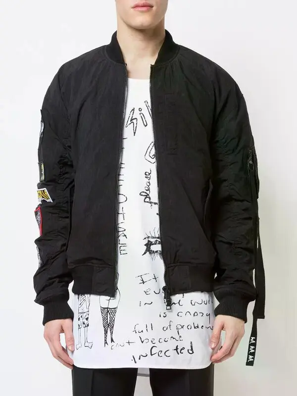 HACULLA. Pray For Revolution Bomber Jacket