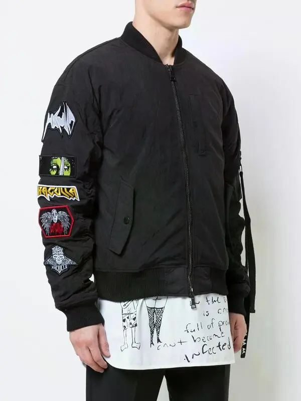 HACULLA. Pray For Revolution Bomber Jacket
