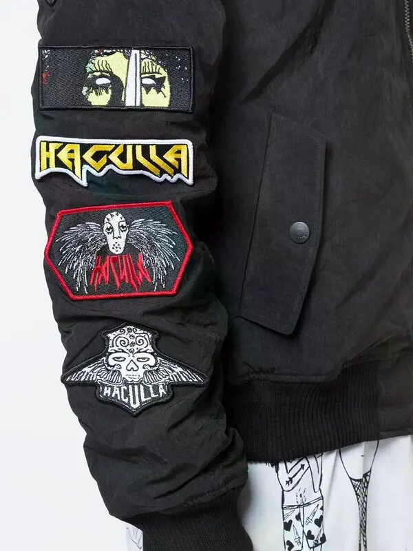 HACULLA. Pray For Revolution Bomber Jacket