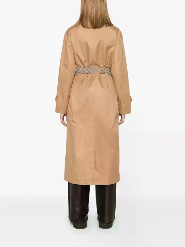 Herno Belted Gabardine Trench Coat