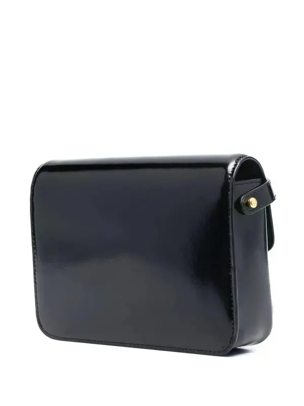 Tory Burch Robinson Spazzolato Leather Shoulder Bag