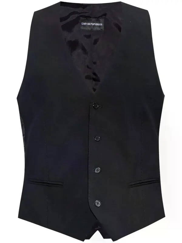 Emporio Armani Wool Waistcoat
