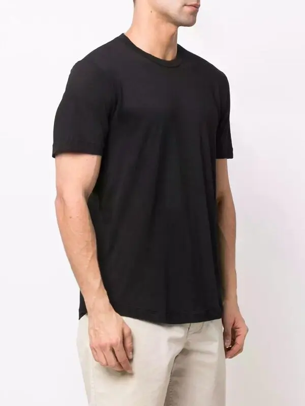 JAMES PERSE Short-sleeve Cotton T-shirt - Black