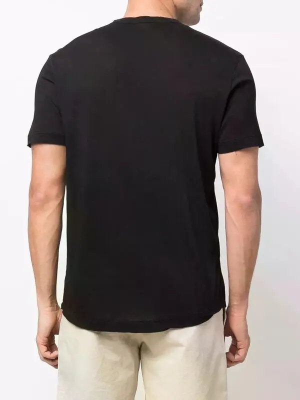 JAMES PERSE Short-sleeve Cotton T-shirt - Black