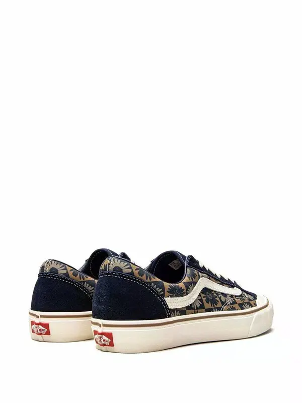 VANS Style 36 Surf Daisy Checkerboard Sneakers - Black