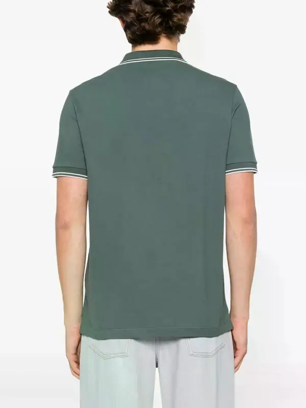 Stone Island Piqué-weave Polo Shirt