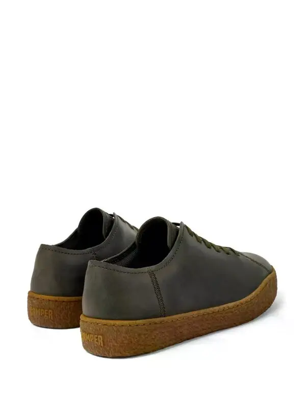 Camper Peu Terreno Nubuck Leather Sneakers - Green