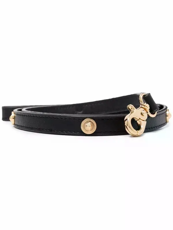 Versace Icon Pet Leash - Black