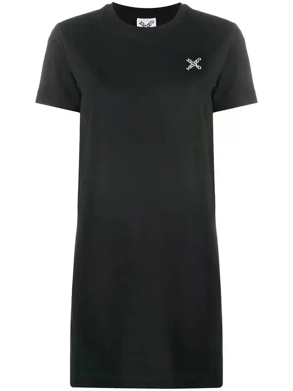 Kenzo Logo Print T-shirt Dress