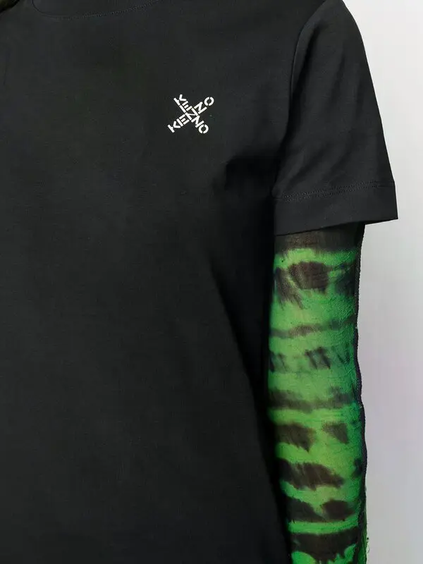 Kenzo Logo Print T-shirt Dress