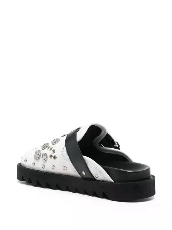 Toga Metal-eyelet Mules